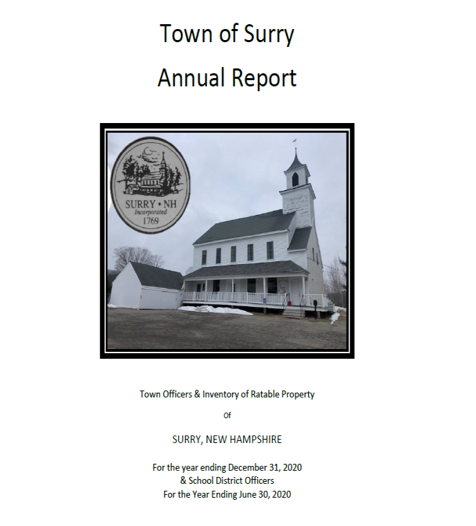 Surry NH - Official Government SiteTown of Surry